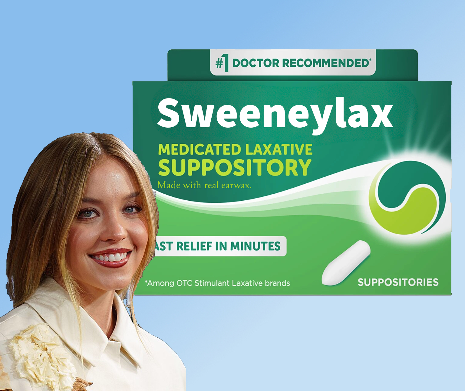 Sydney Sweeney Launches Limited Edition Suppository Made with Her Used ...